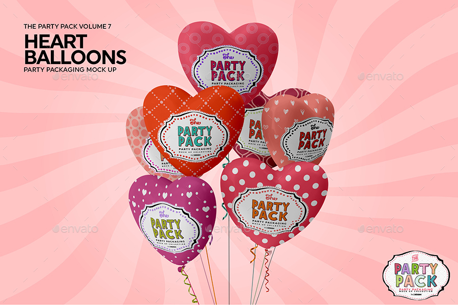 The Party Pack Packaging Mock Ups 7, Graphics | GraphicRiver