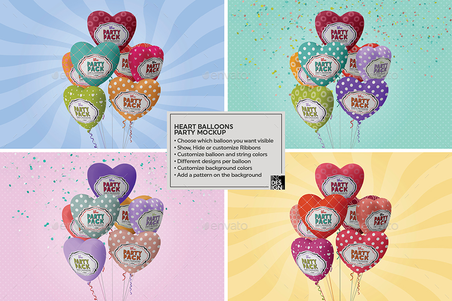 The Party Pack Packaging Mock Ups 7, Graphics | GraphicRiver