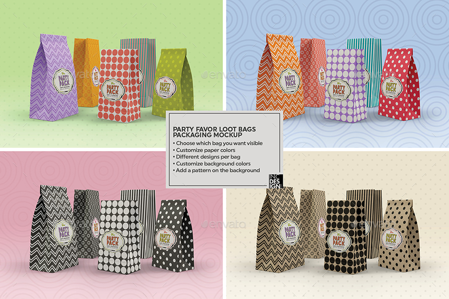 The Party Pack Packaging Mock Ups 7, Graphics | GraphicRiver