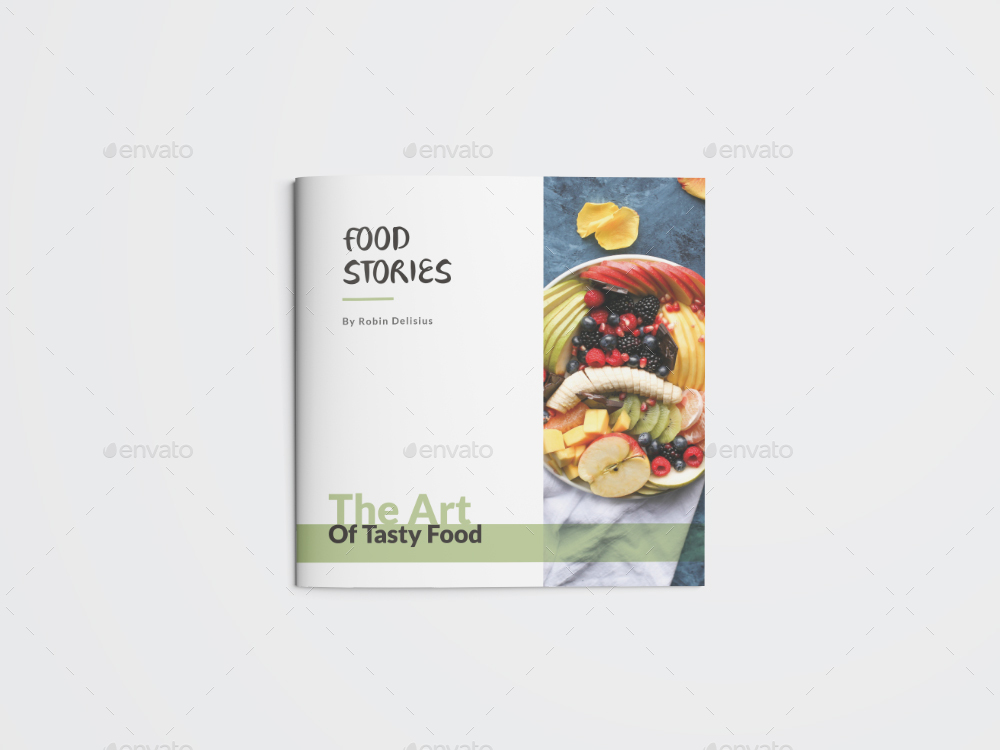 Food Recipe Brochure, Print Templates | GraphicRiver