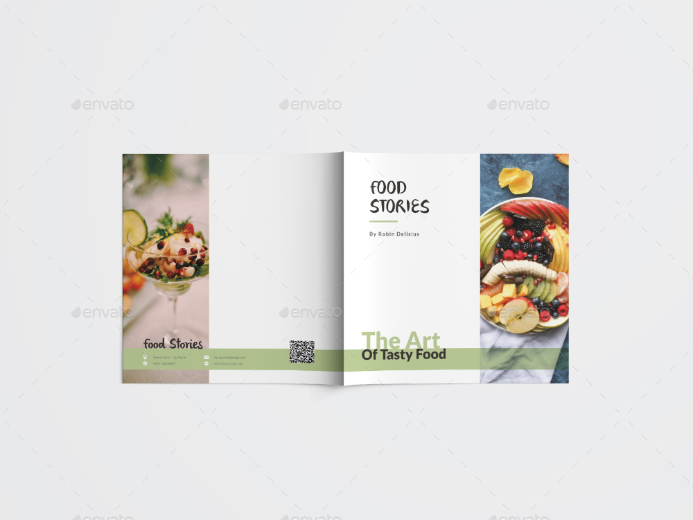 Food Recipe Brochure, Print Templates | GraphicRiver