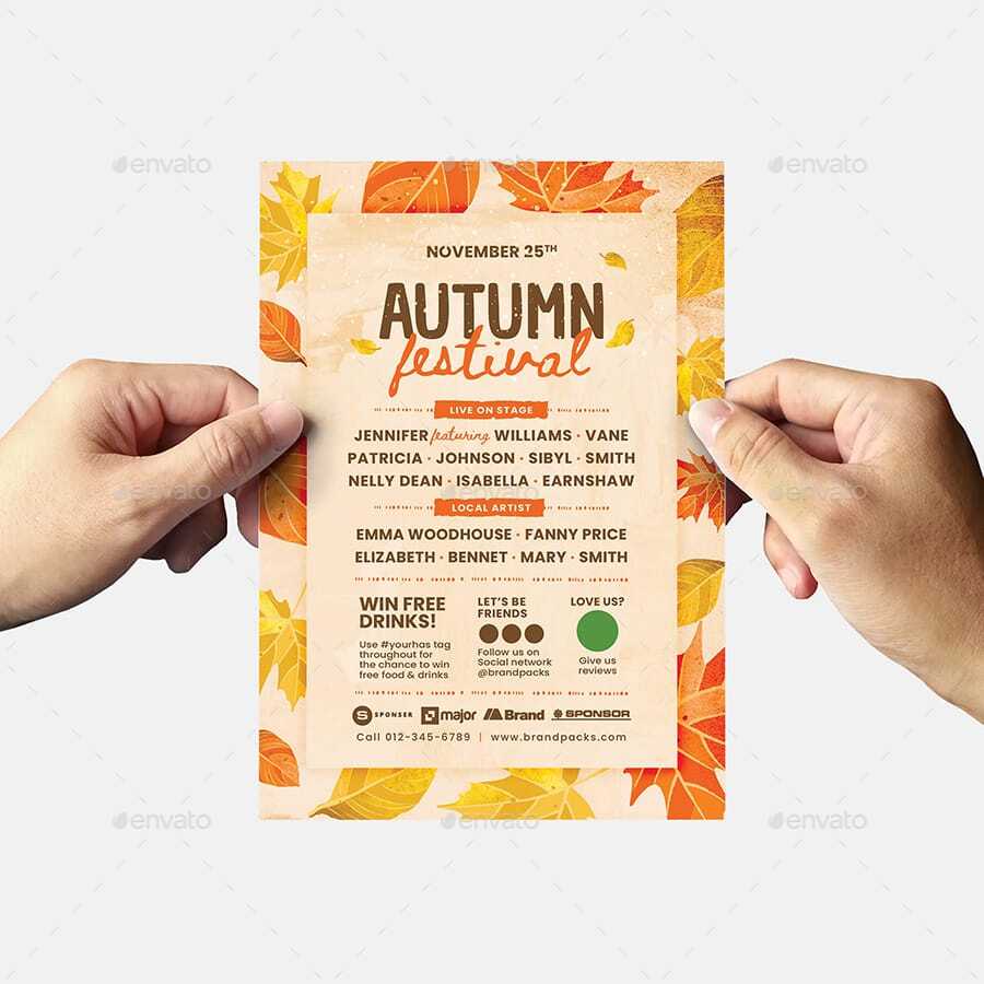 Autumn Fall Flyer Templates, Print Templates | GraphicRiver