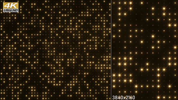 Lights Sparkling LED Stage 4K, Motion Graphics | VideoHive