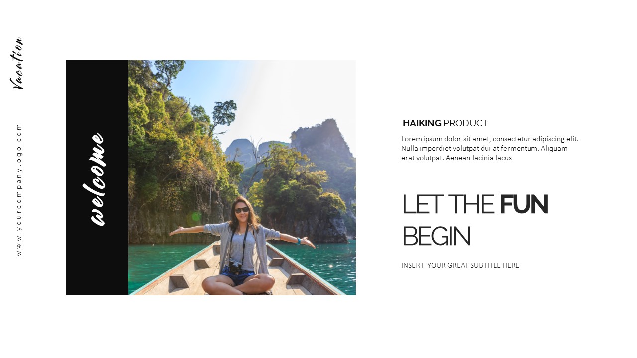 Vacation PowerPoint Presentation, Presentation Templates | GraphicRiver