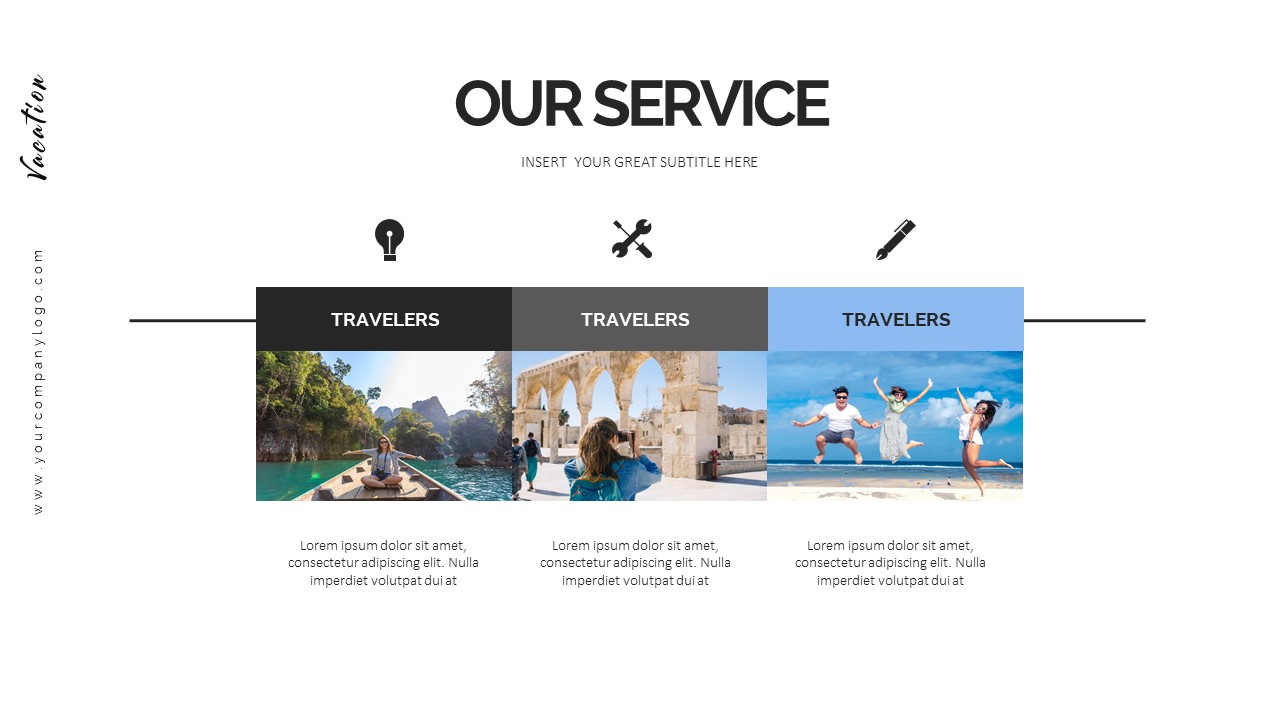 Vacation PowerPoint Presentation, Presentation Templates | GraphicRiver