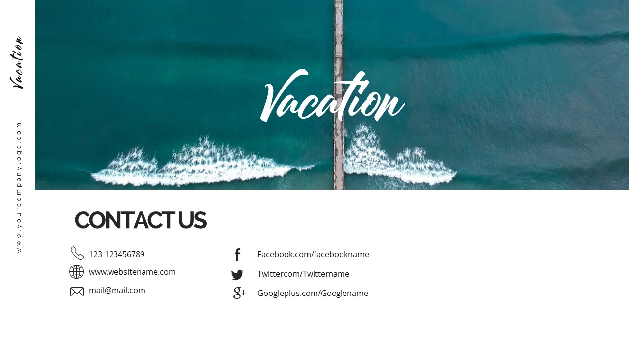 Vacation PowerPoint Presentation, Presentation Templates | GraphicRiver