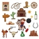 Wild Western element, Vectors | GraphicRiver