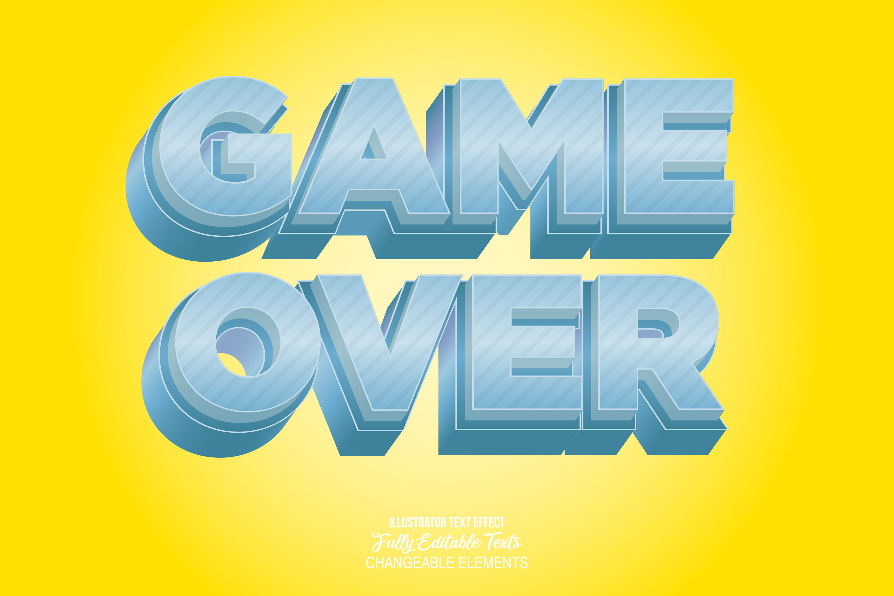 3D Detailed Text Effect Video Game Comic Style, Add-ons | GraphicRiver