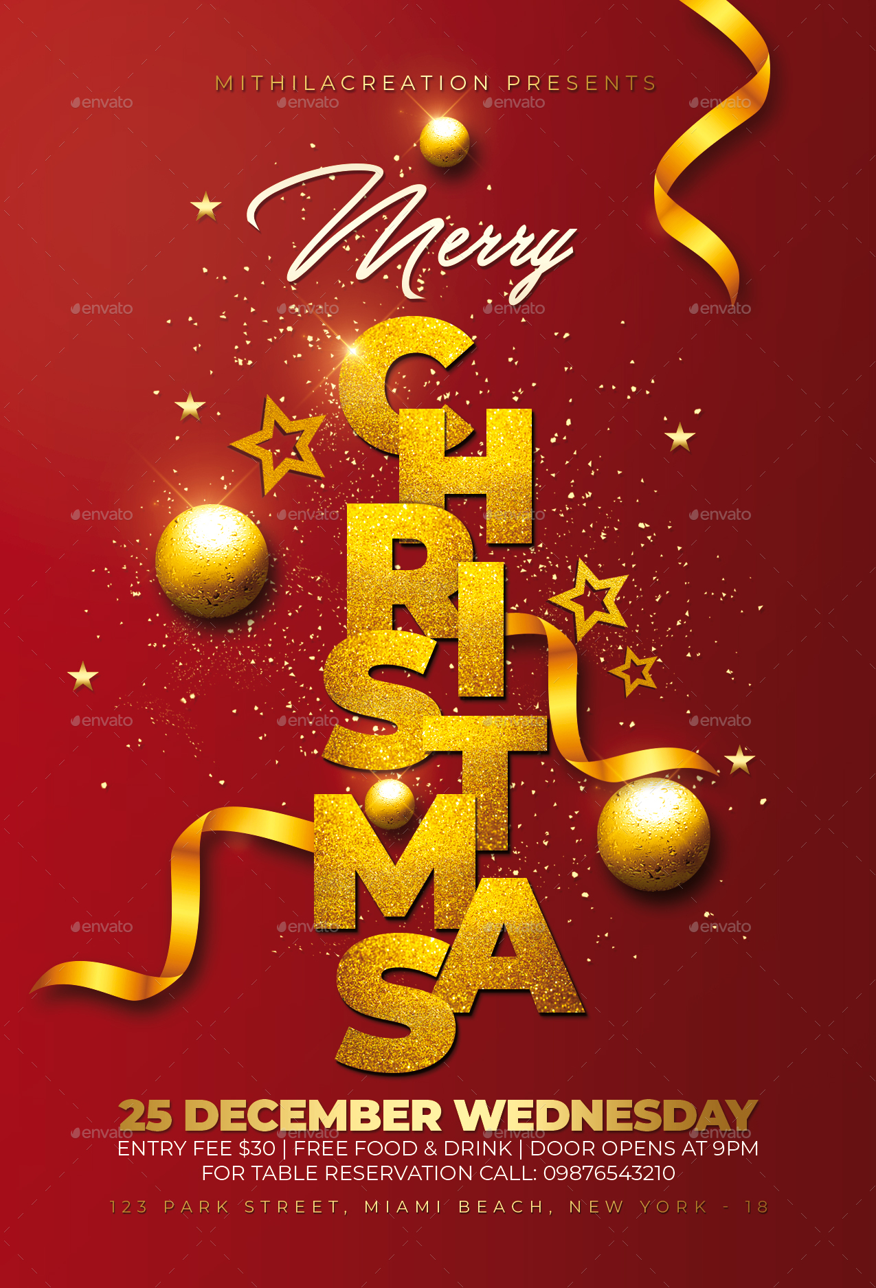Christmas, Print Templates | GraphicRiver