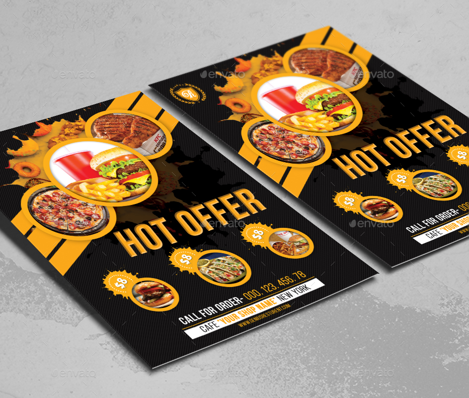 Food Family Bundle Pack, Print Templates | GraphicRiver