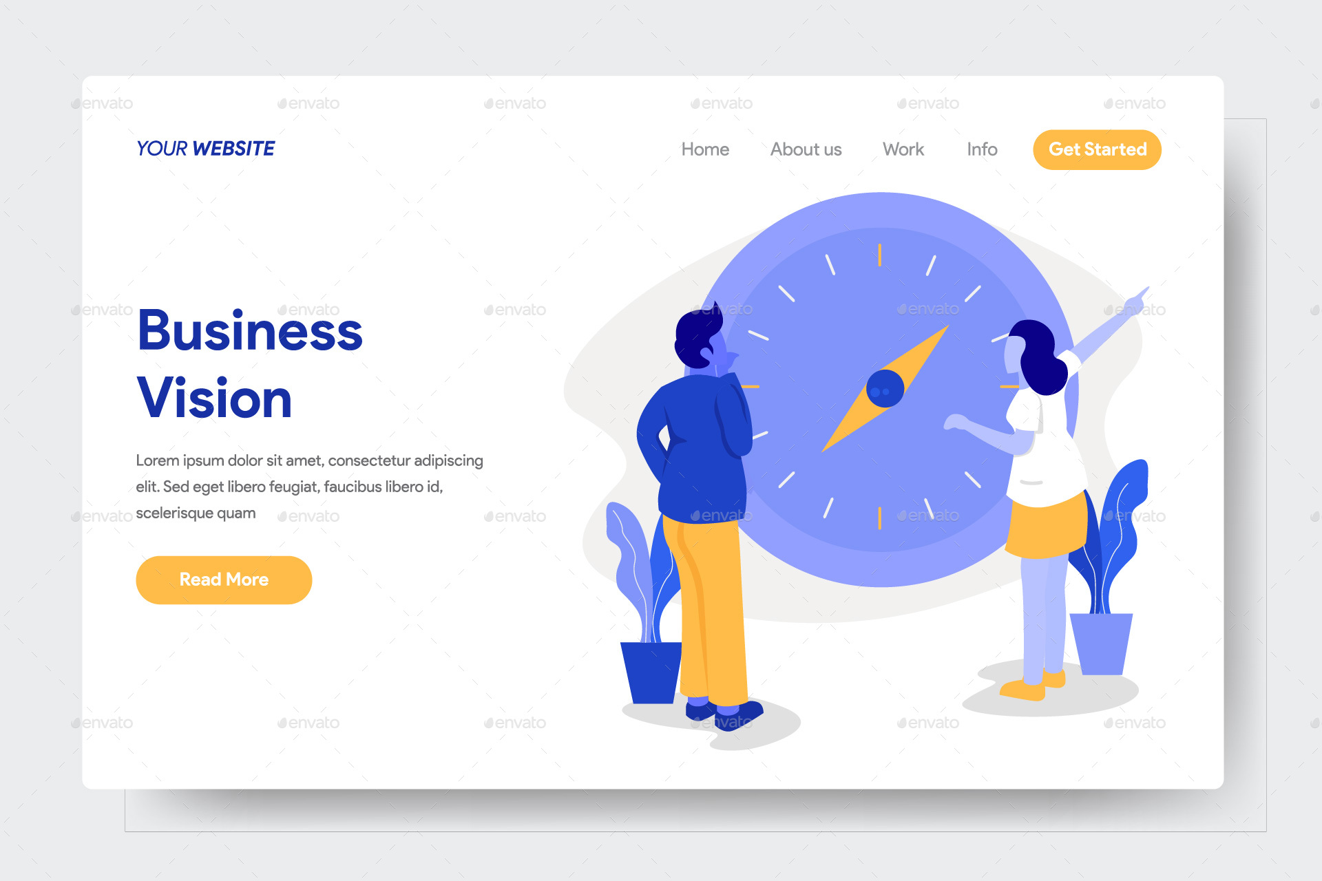 8 Business & Communication Illustrations, Vectors | GraphicRiver