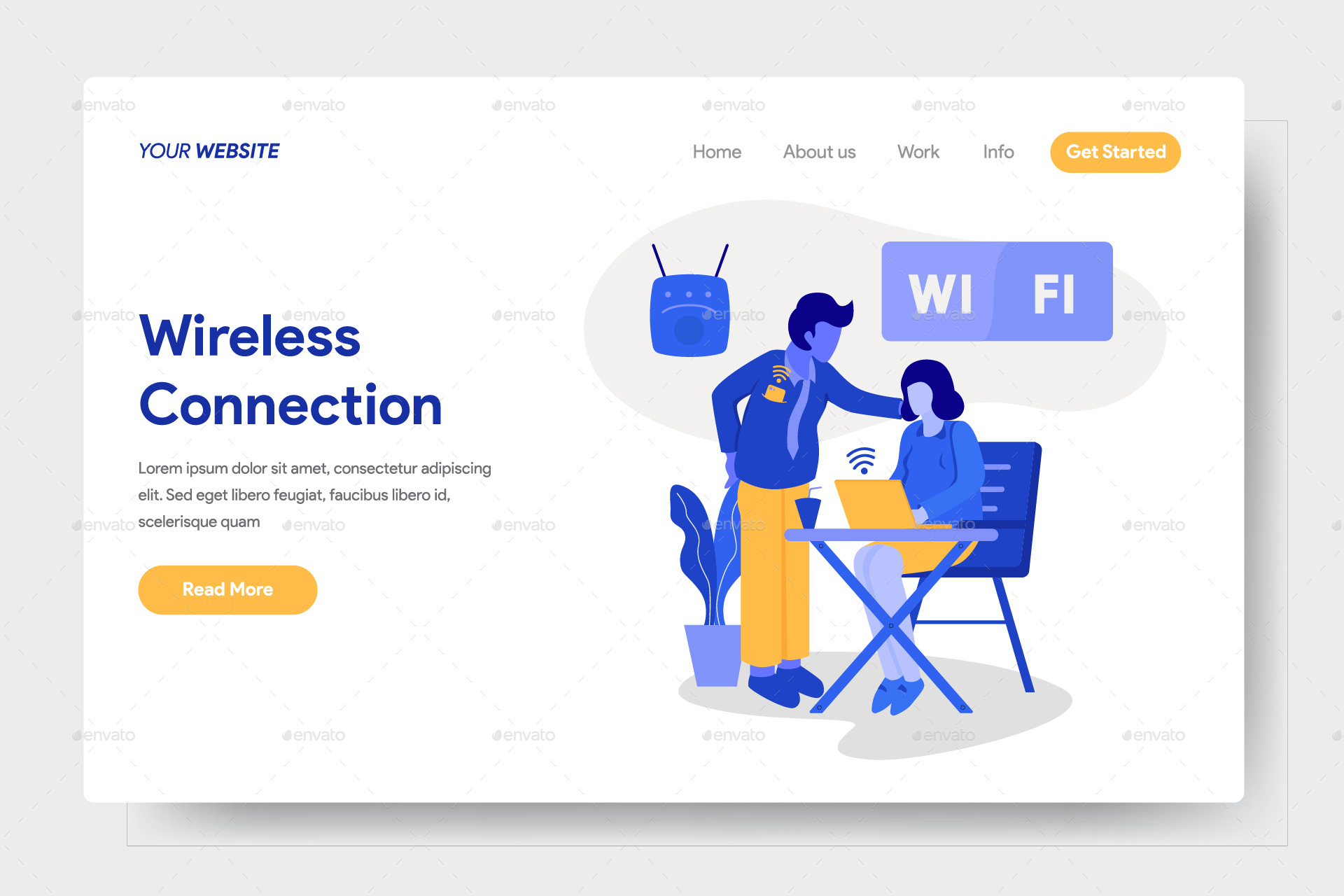 8 Business & Communication Illustrations, Vectors | GraphicRiver