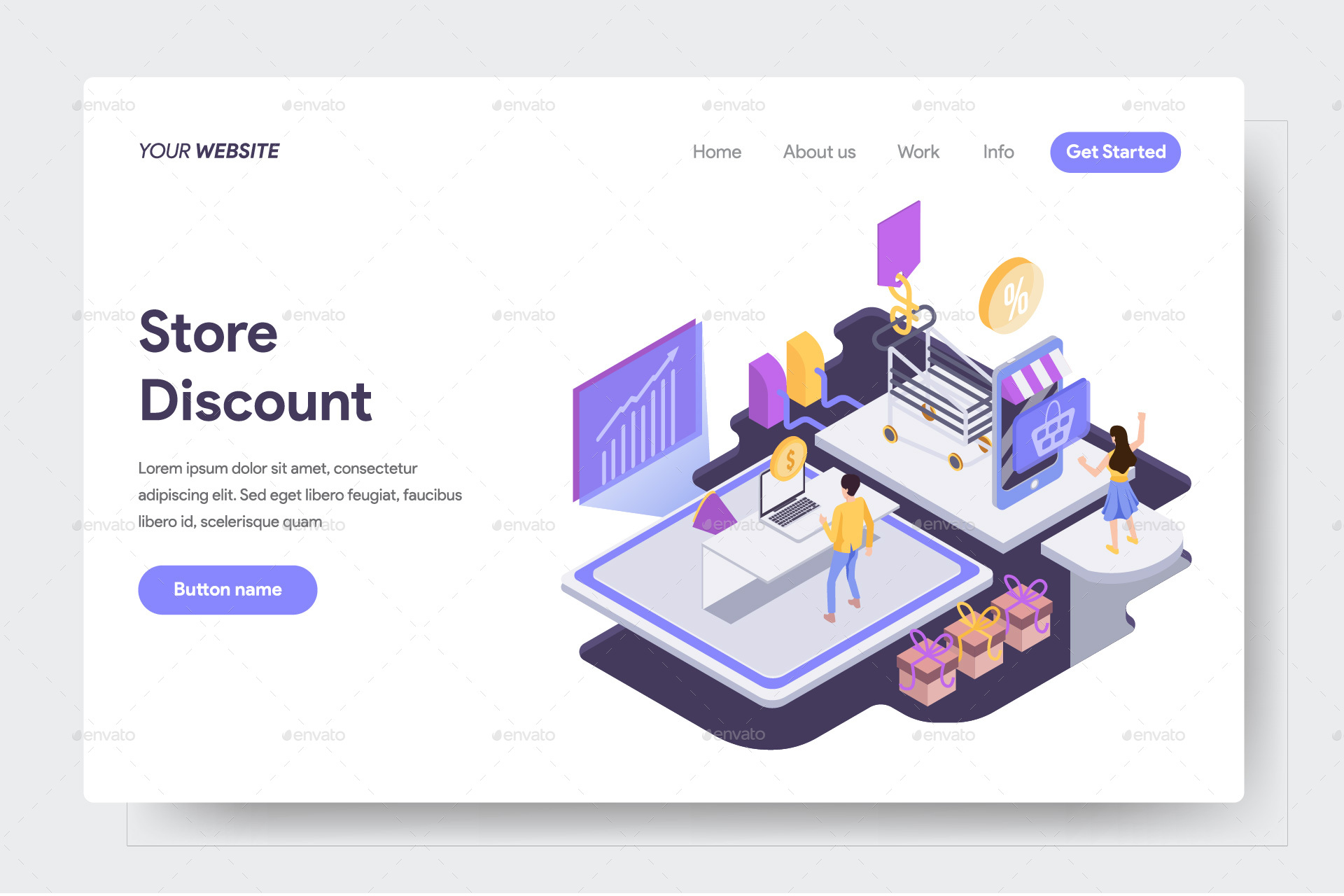 10 E-Commerce & Marketplaces Vol 2, Vectors | GraphicRiver