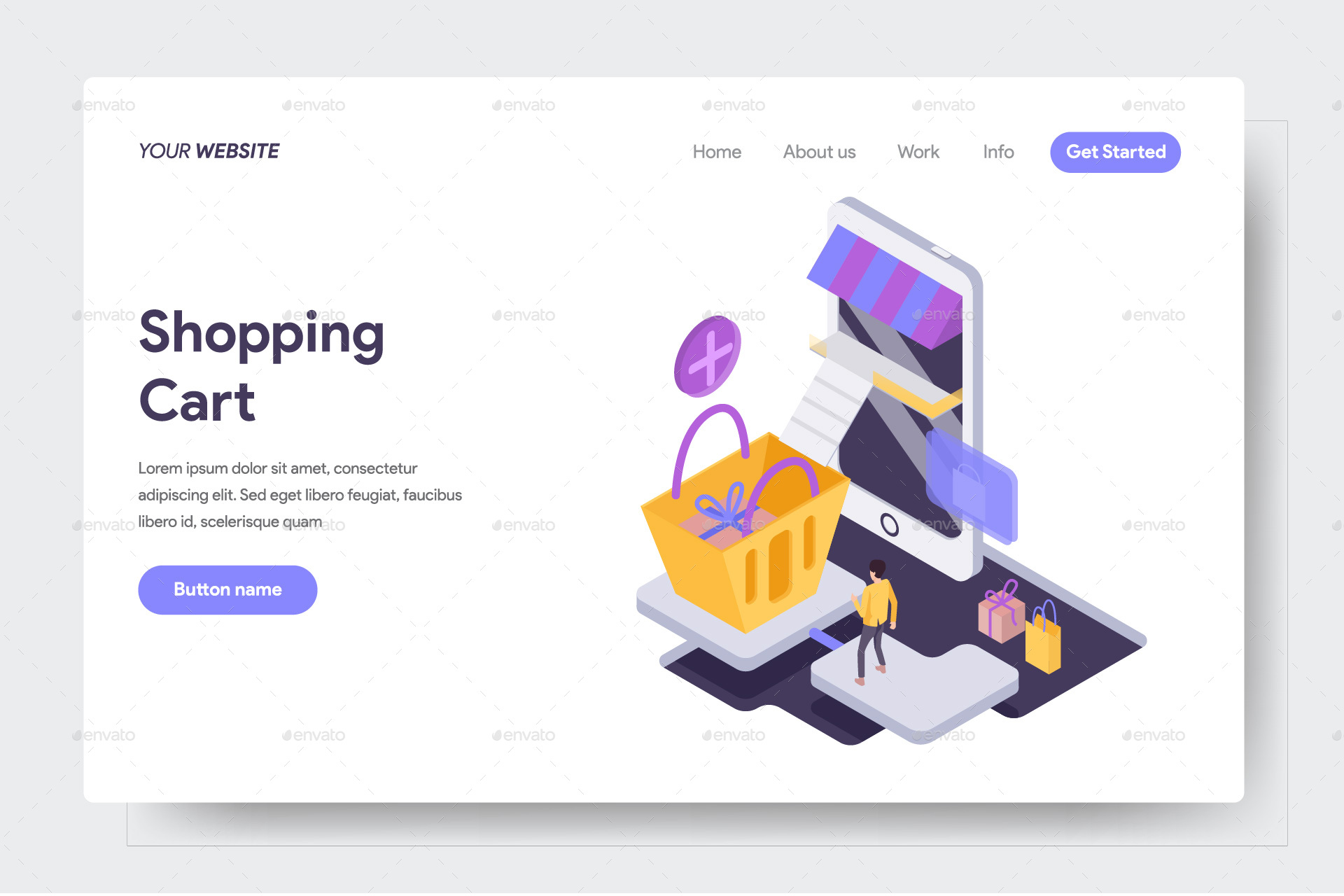 10 E-Commerce & Marketplaces Vol 2, Vectors | GraphicRiver