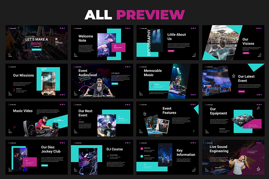 DJ Disc Jockey Powerpoint Presentation, Presentation Templates ...