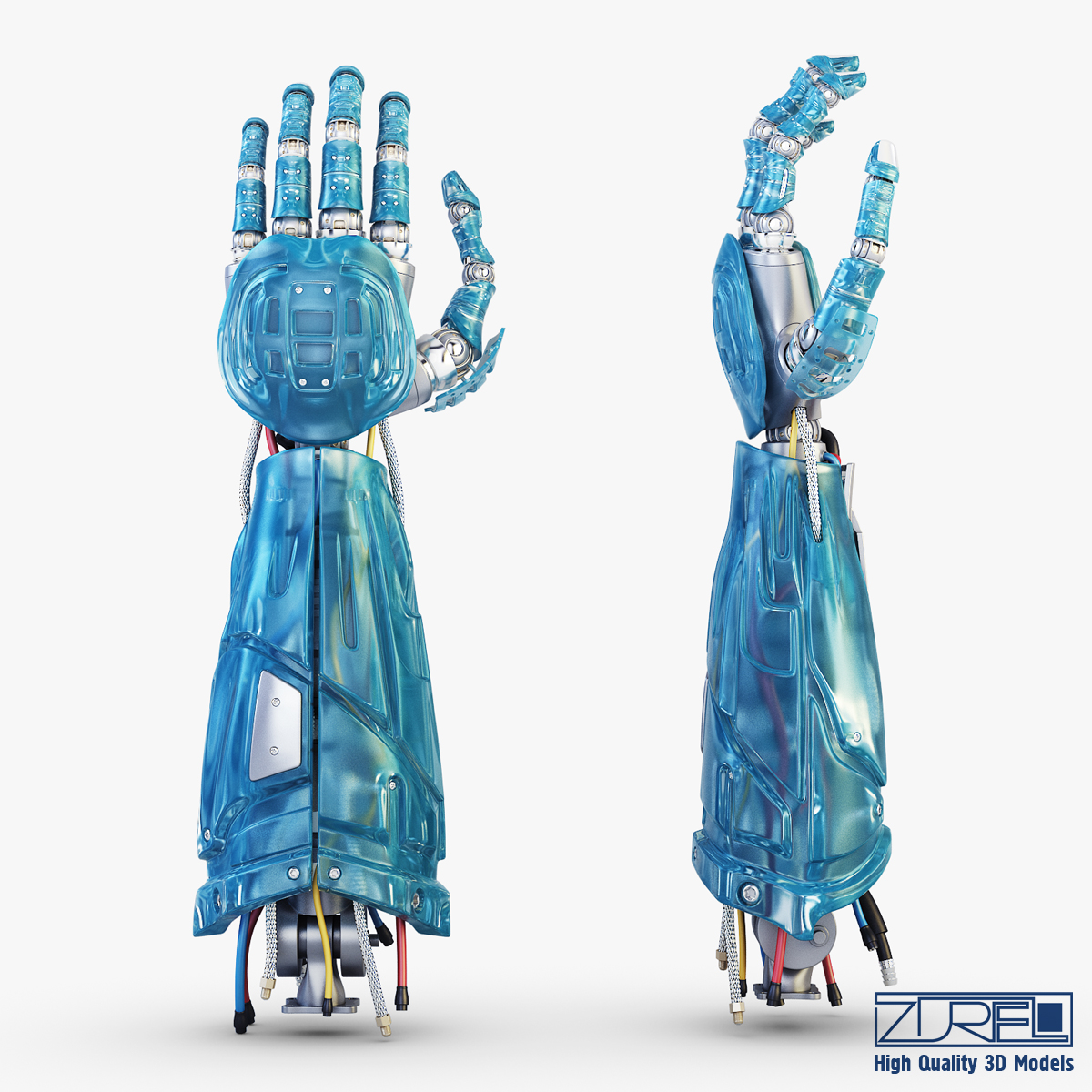 Bio robotic hand v 1 by Zurel | 3DOcean