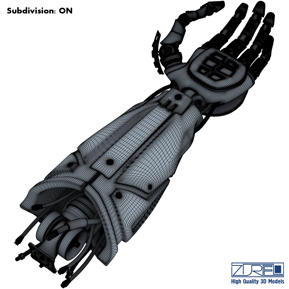 Bio robotic hand v 1 by Zurel | 3DOcean