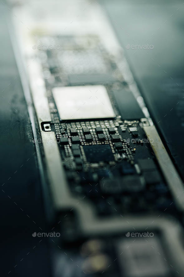 Modern smartphone logic board Stock Photo by DragonImages | PhotoDune