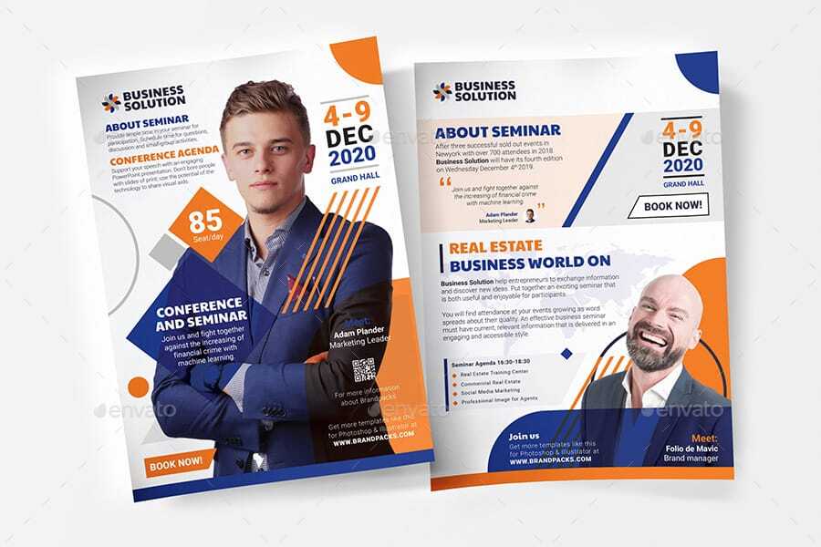 Business Seminar Poster/Flyer, Print Templates | GraphicRiver
