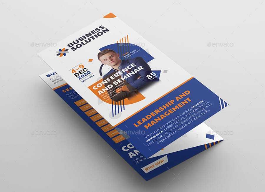 Business Seminar Tri-Fold Brochure, Print Templates | GraphicRiver