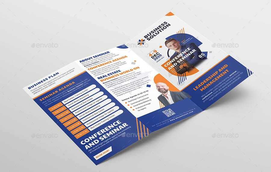Business Seminar Tri-Fold Brochure, Print Templates | GraphicRiver