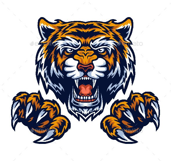 Vector Tiger and Claws, Vectors | GraphicRiver