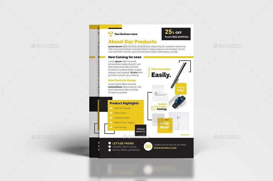 Product Catalogue Poster, Print Templates | GraphicRiver