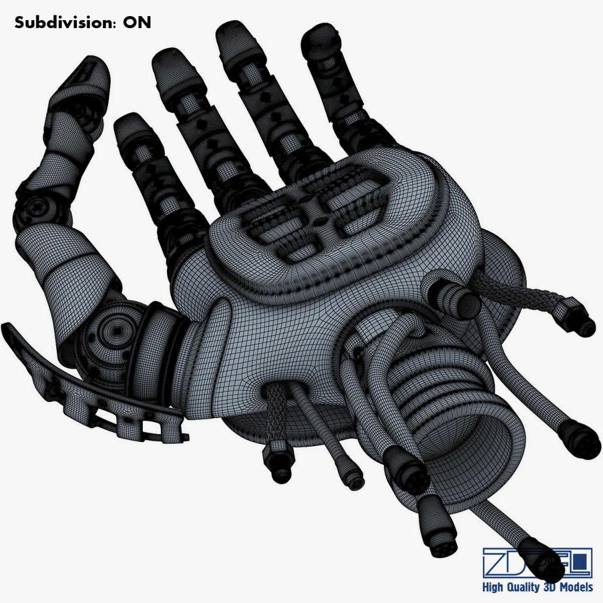 Bio robotic hand v 2 by Zurel | 3DOcean