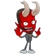 Cartoon Red Devil Boy Character, Vectors | GraphicRiver