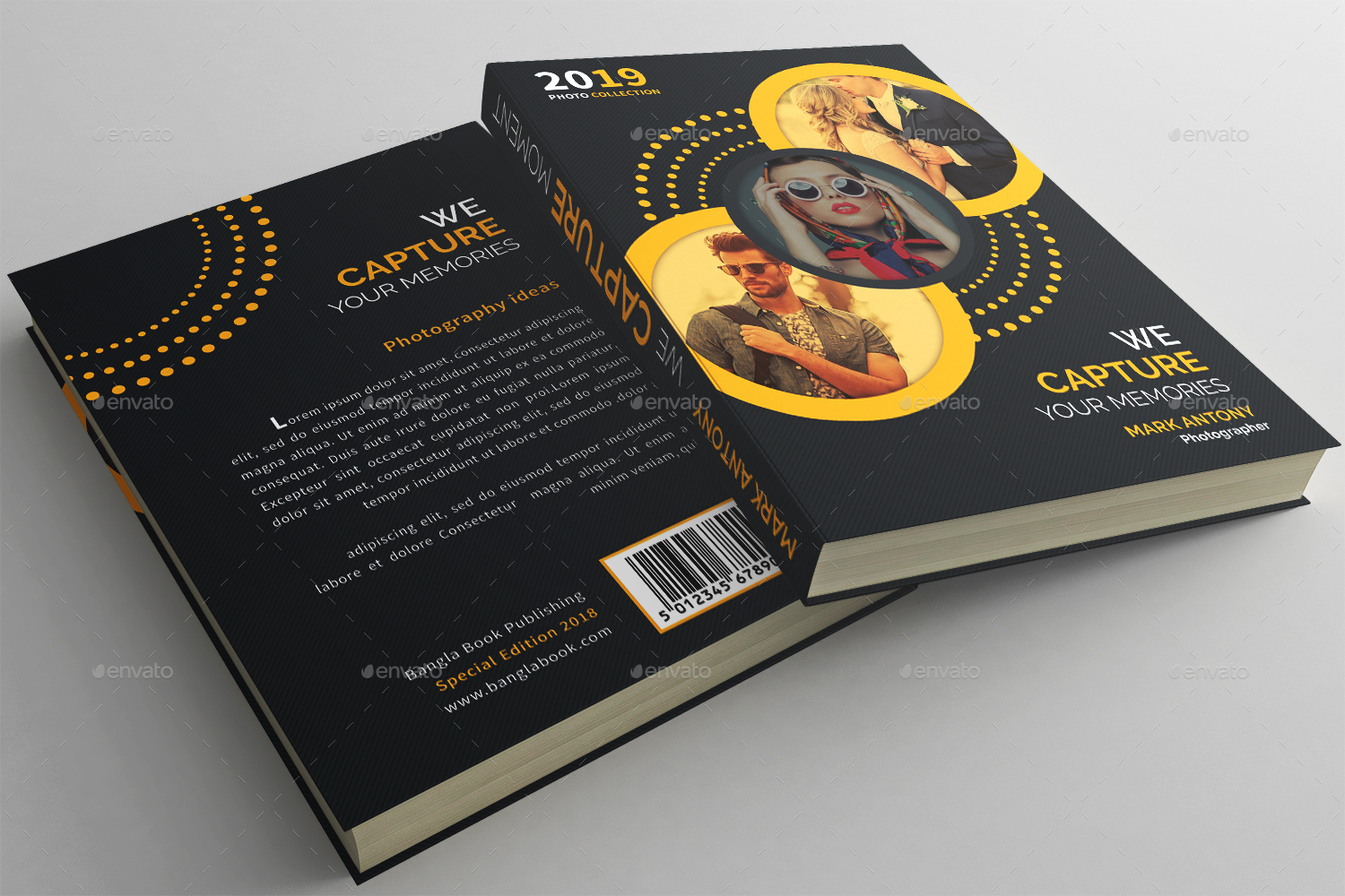 Photography Book Cover, Print Templates | GraphicRiver