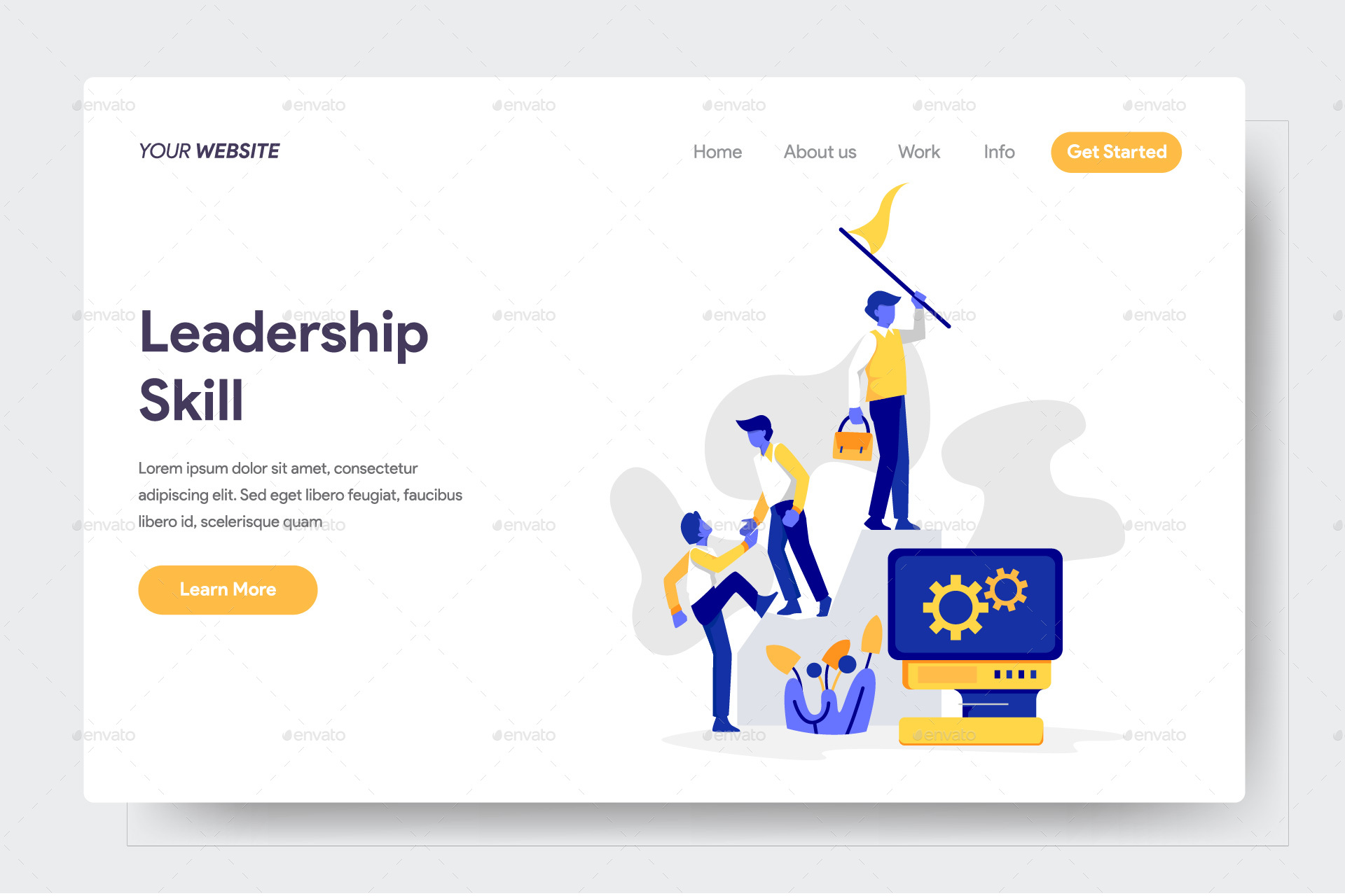 10 Business and Development Illustrations, Vectors | GraphicRiver