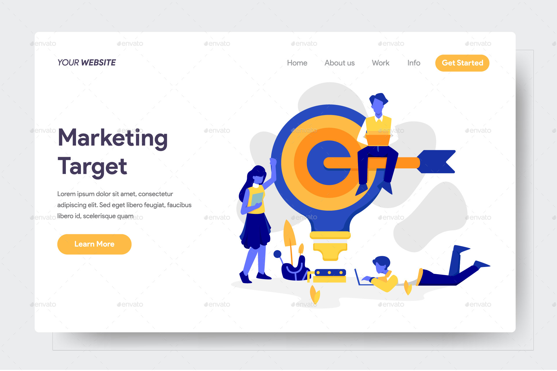 10 Business and Development Illustrations, Vectors | GraphicRiver