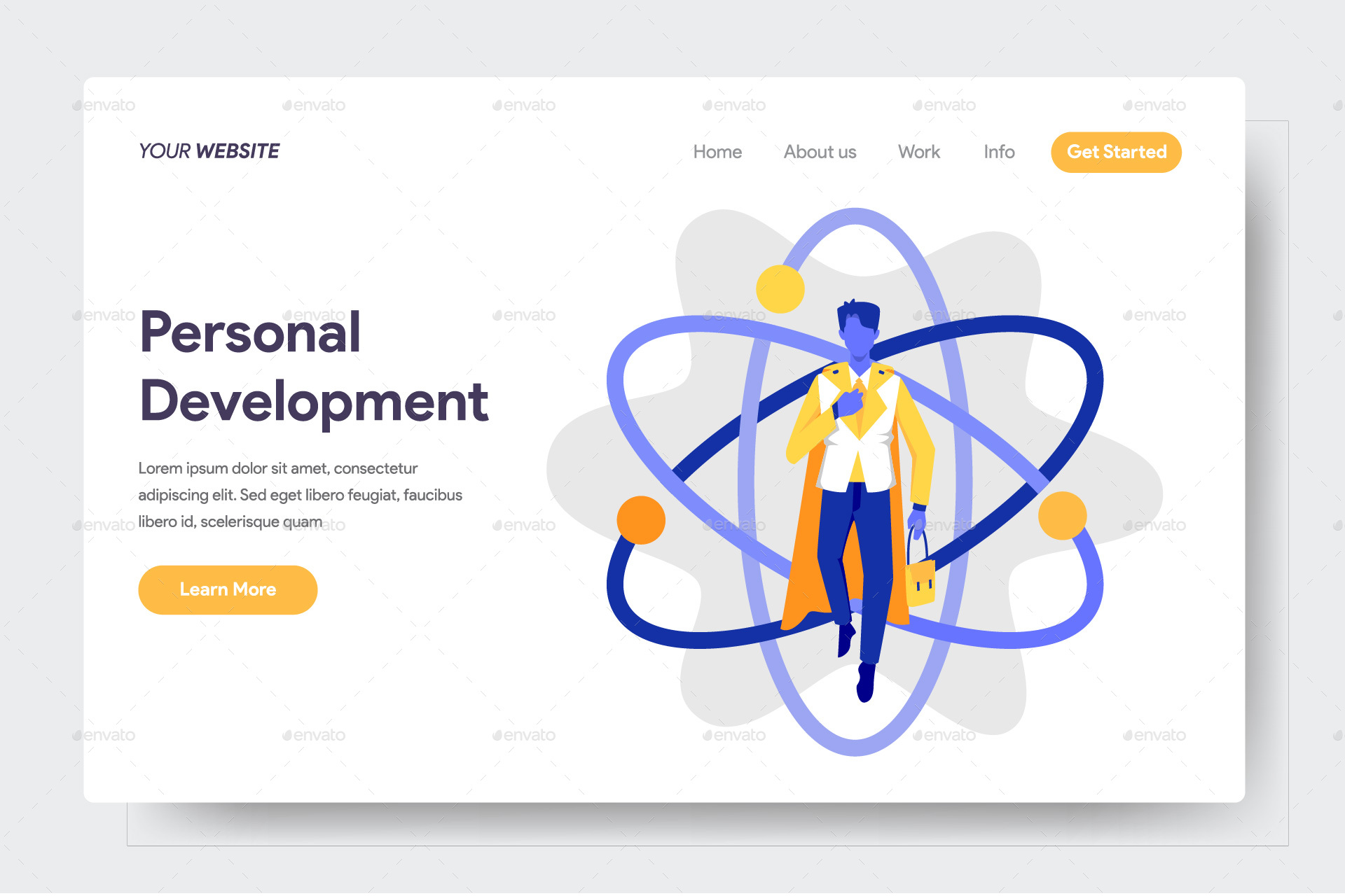 10 Business and Development Illustrations, Vectors | GraphicRiver