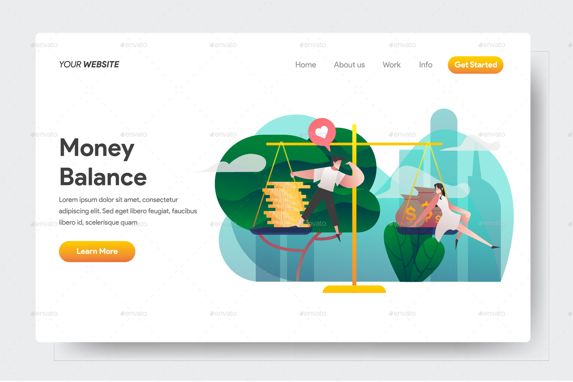 10 Finance and Investment Illustrations, Vectors | GraphicRiver