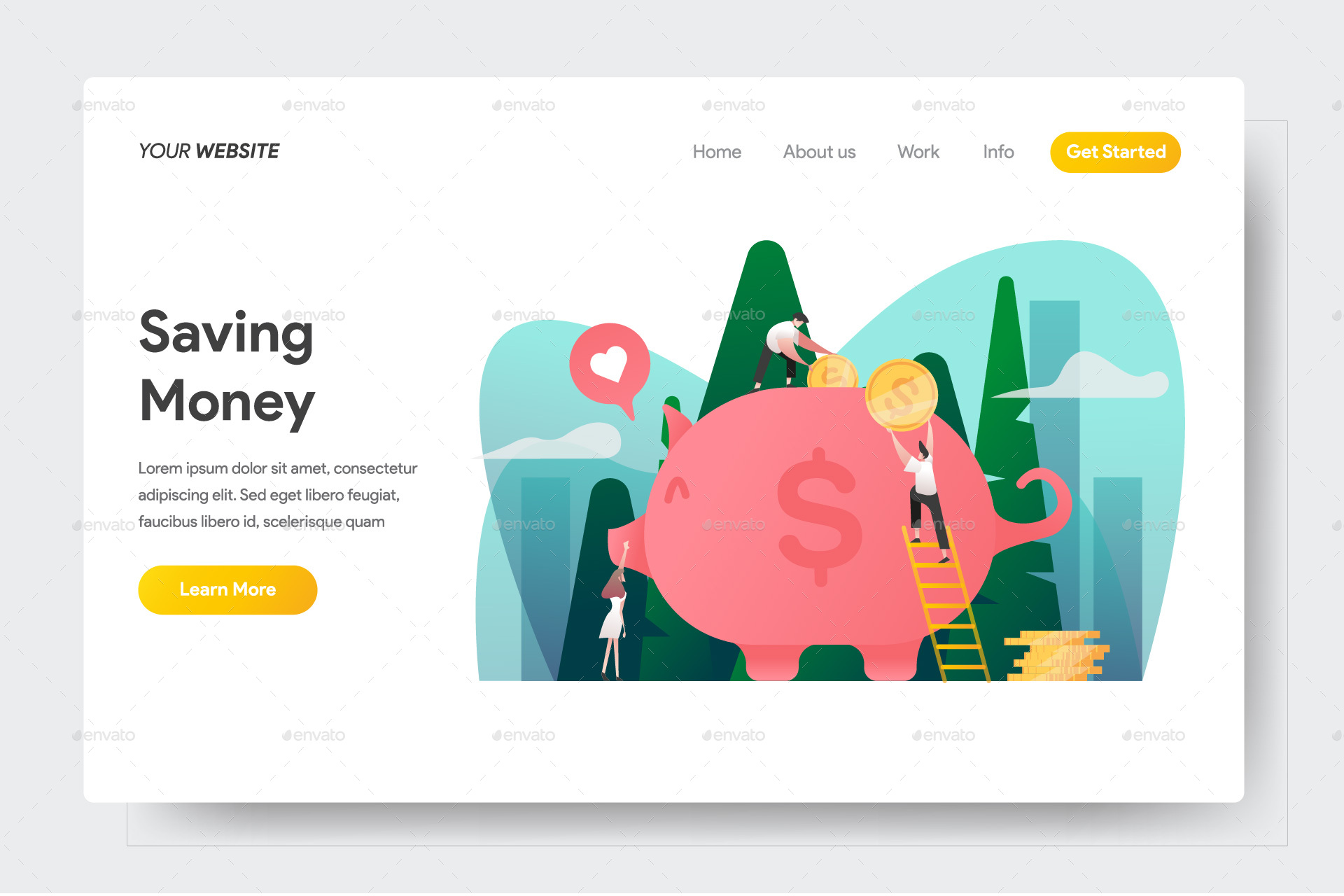 10 Finance and Investment Illustrations, Vectors | GraphicRiver