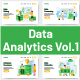 10 Data Analytics Illustration Vol 1, Vectors | GraphicRiver