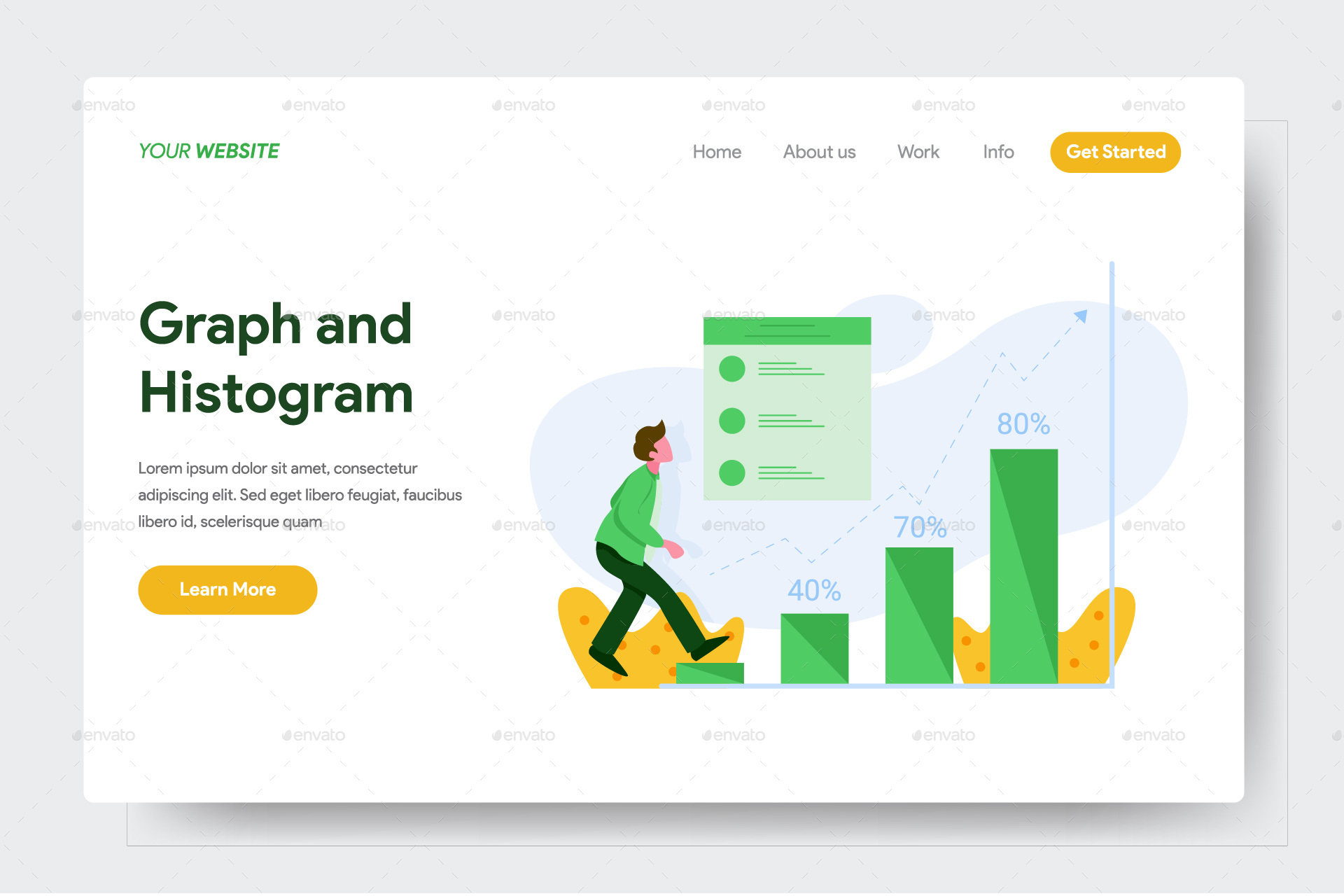 10 Data Analytics Illustration Vol 1, Vectors | GraphicRiver