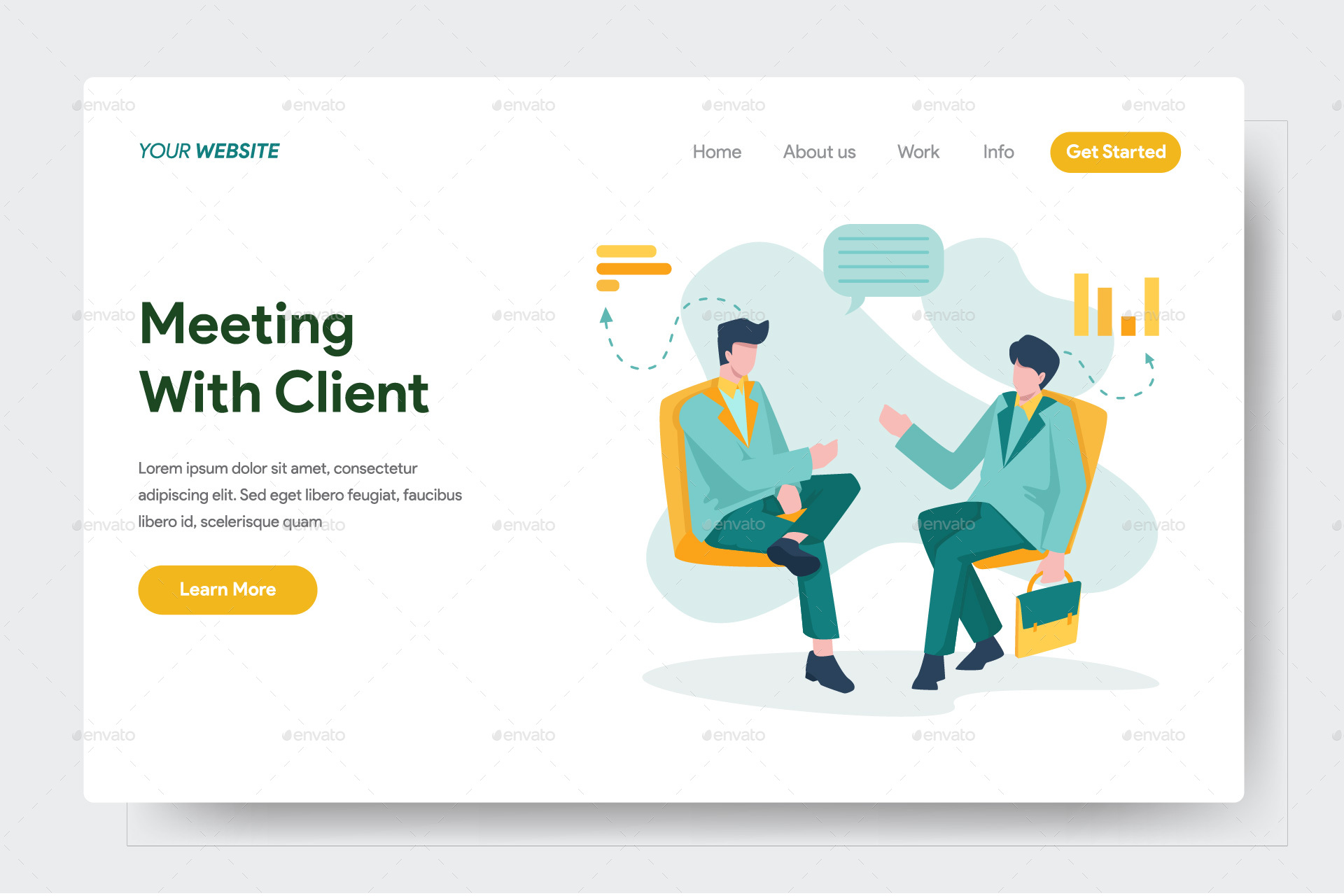 10 Business People Illustration Vol 1, Vectors | GraphicRiver