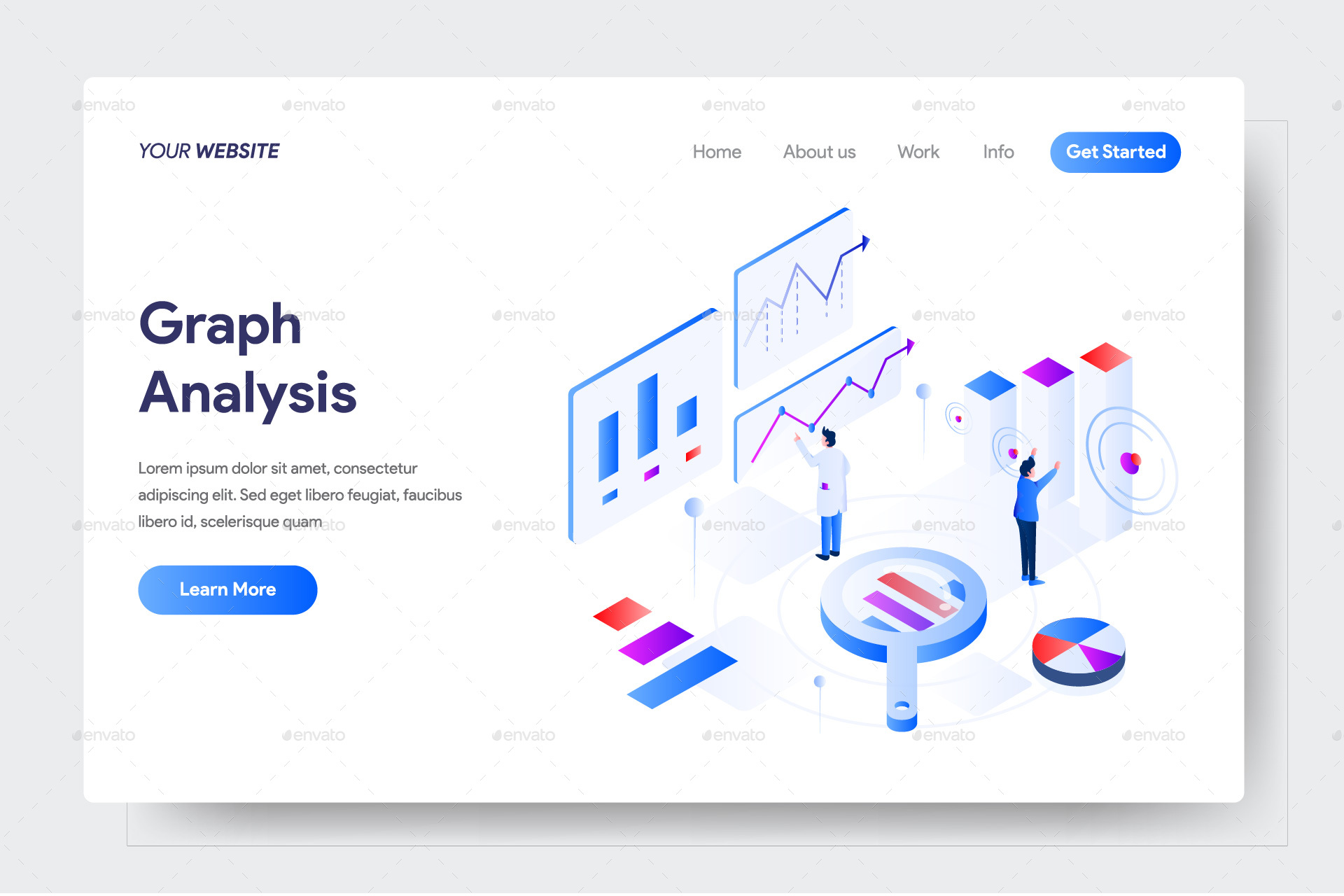 10 Data Illustration Vol 1, Vectors | GraphicRiver