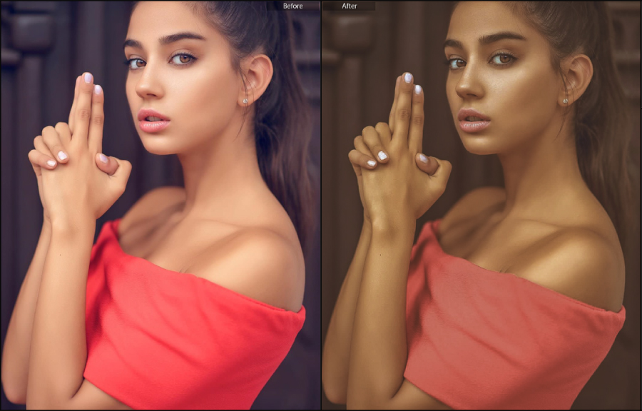 Portrait Filter Lightroom Presets Collection, Add-ons | GraphicRiver