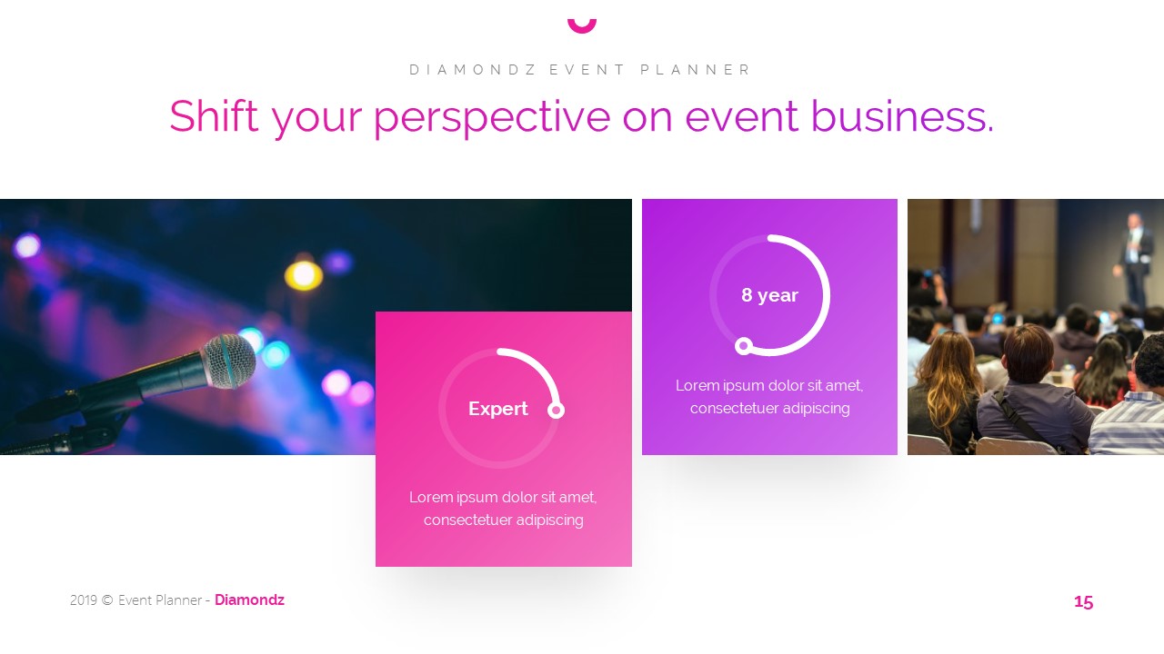 Diamondz Event Planner Keynote Presentation Template, Presentation ...