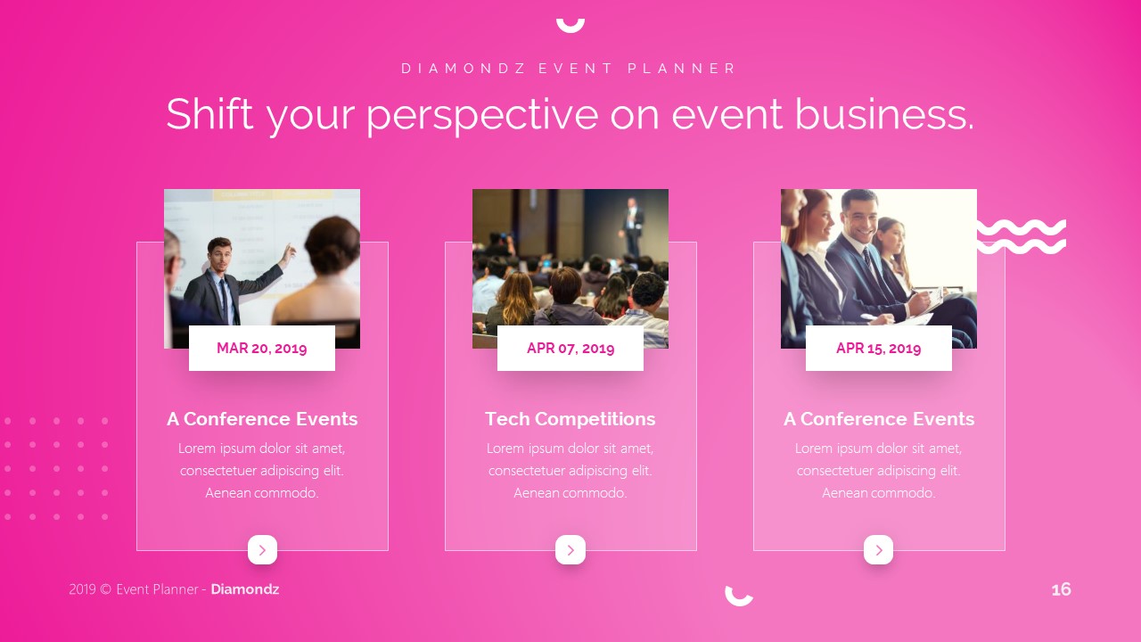 Diamondz Event Planner Keynote Presentation Template, Presentation ...