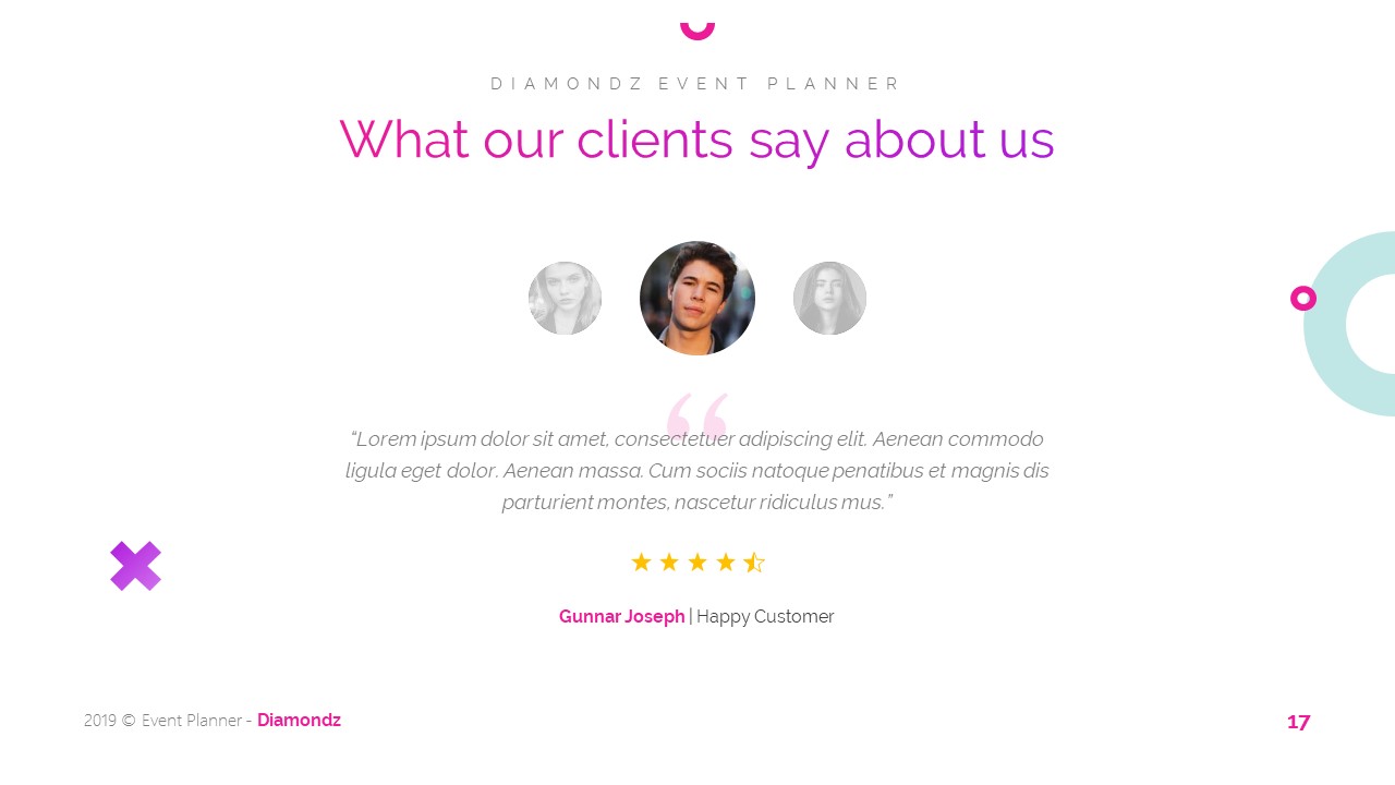 Diamondz Event Planner Keynote Presentation Template, Presentation ...