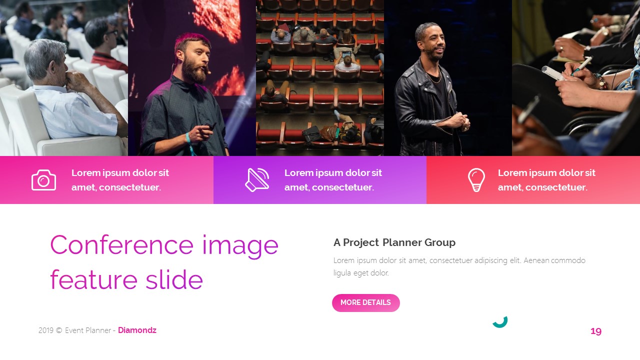 Diamondz Event Planner Keynote Presentation Template, Presentation ...