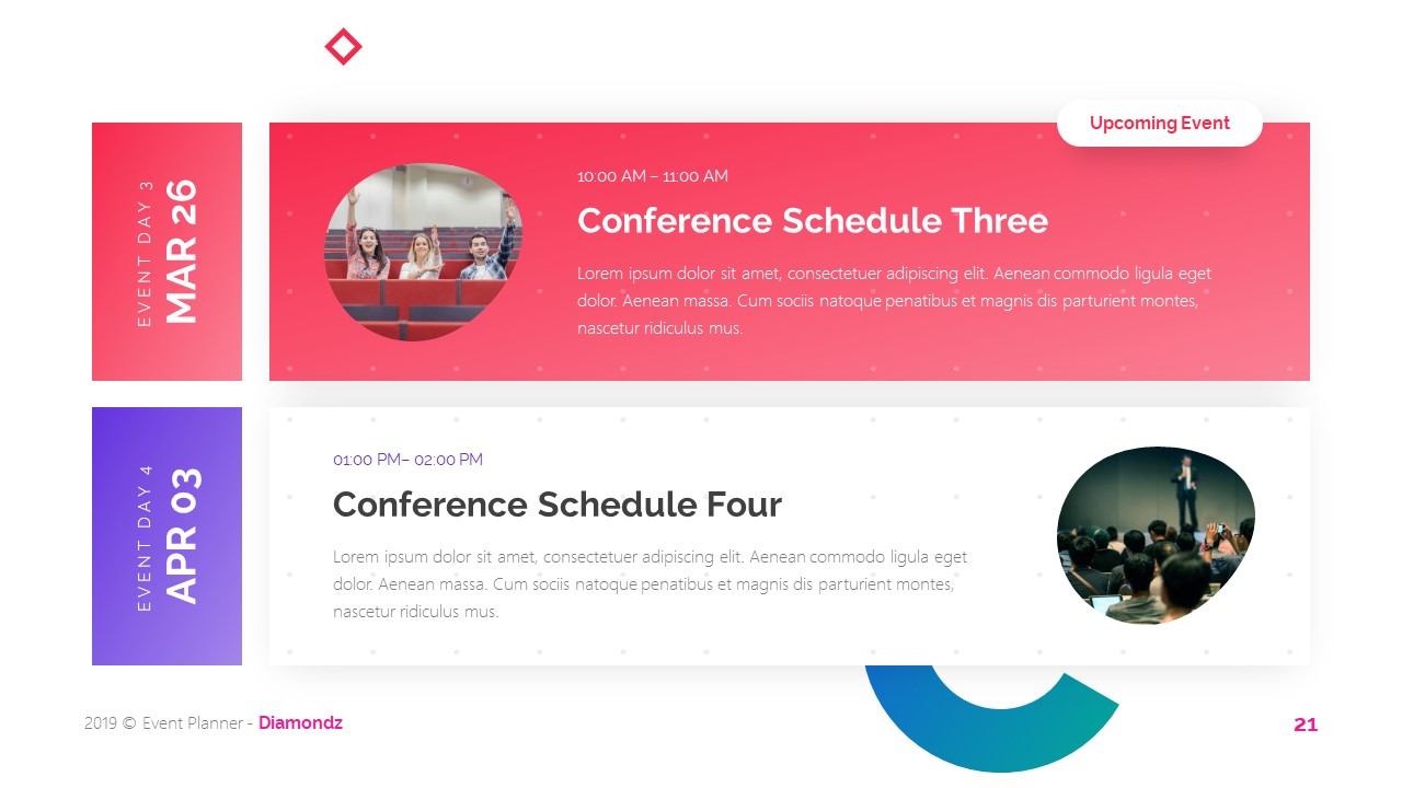 Diamondz Event Planner Keynote Presentation Template, Presentation ...