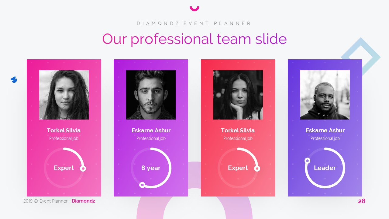 Diamondz Event Planner Keynote Presentation Template, Presentation ...