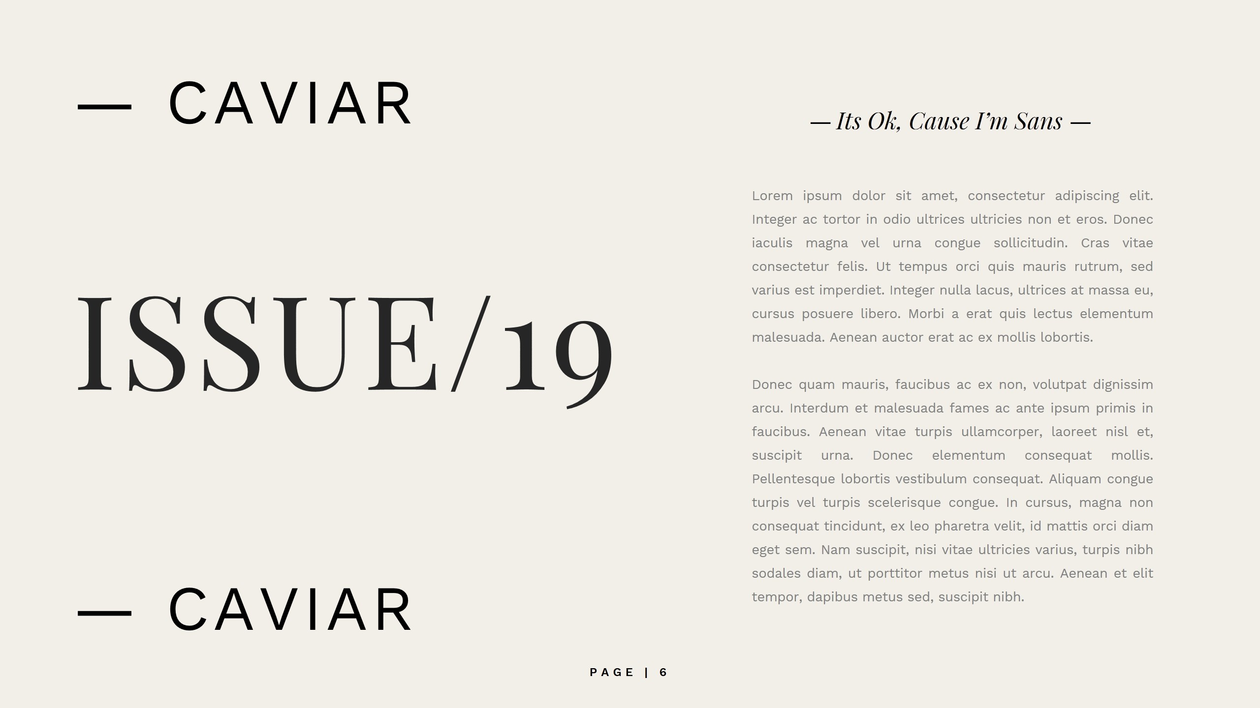 Caviar Powerpoint, Presentation Templates | GraphicRiver