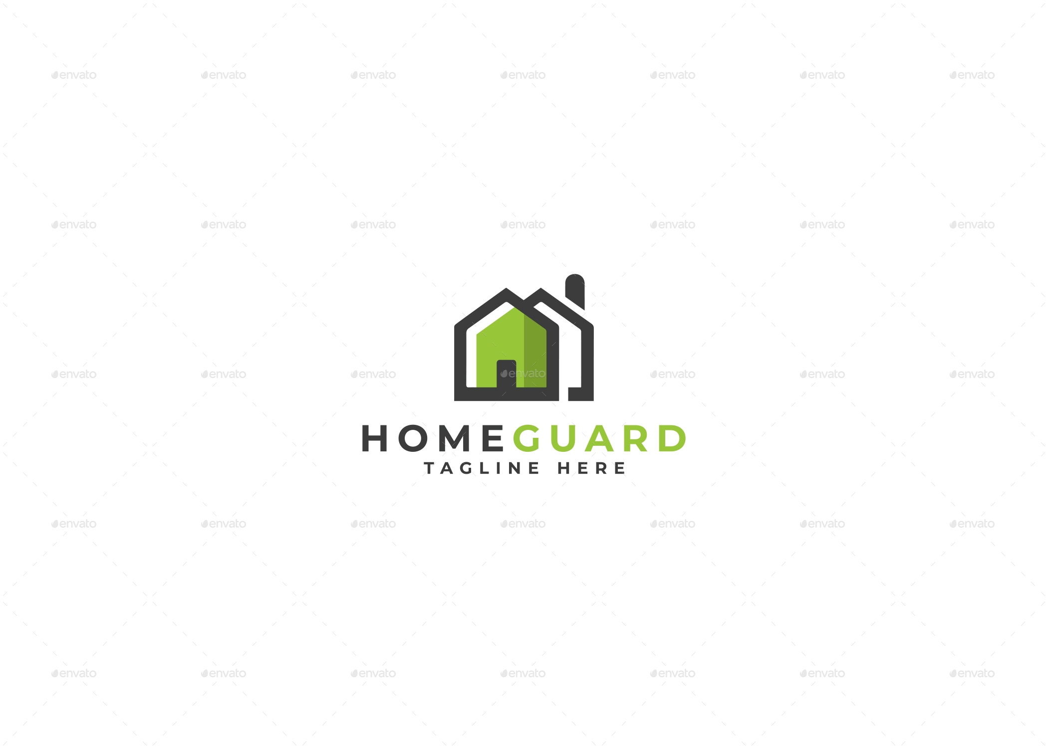 Home Guard / House Logo, Logo Templates | GraphicRiver