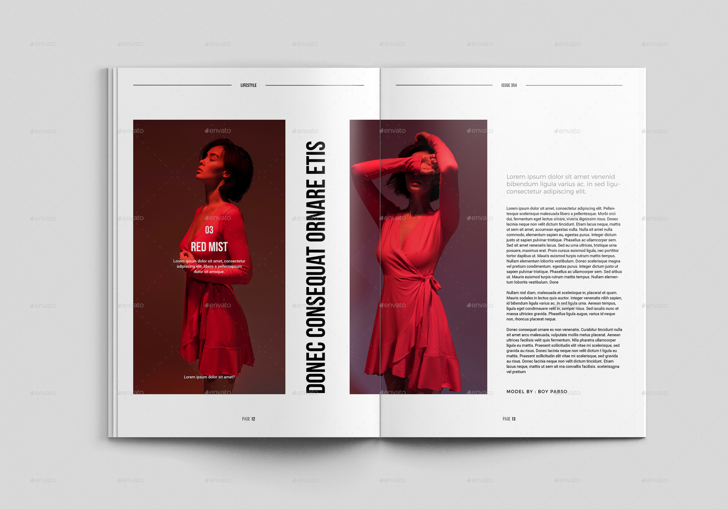 Lifestyle Magazine Template, Print Templates | GraphicRiver