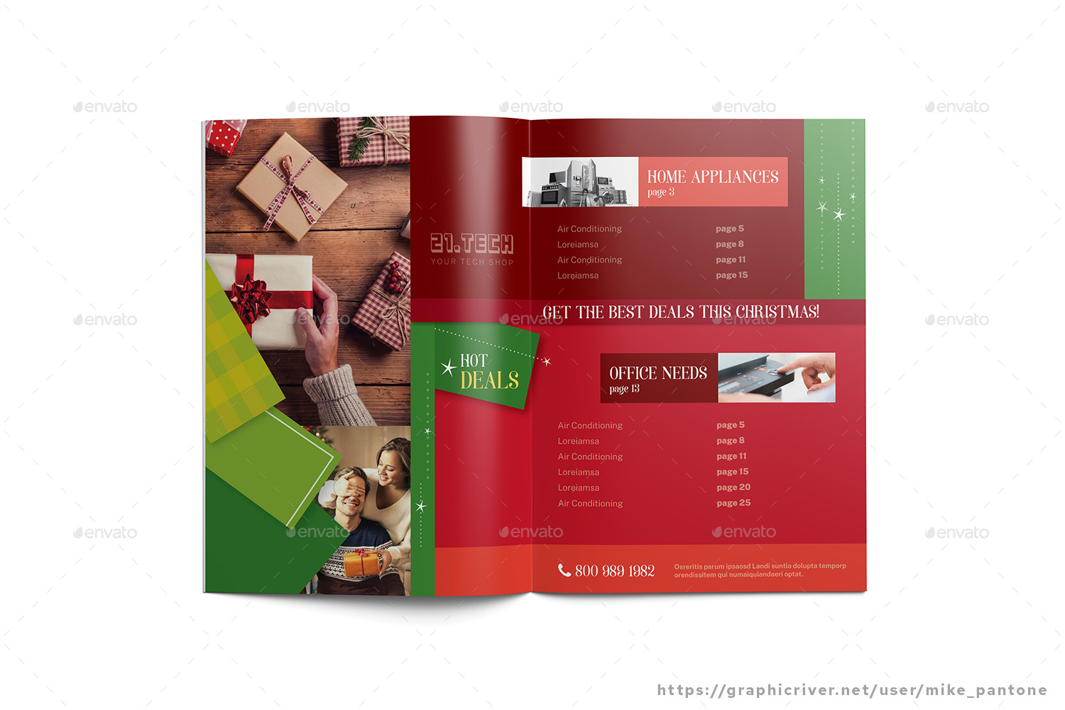 Christmas Catalog 2019, Print Templates | GraphicRiver